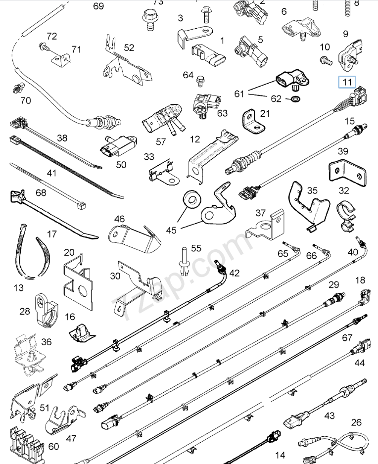 Lambda sensor Opel Astra H-opel 855453 GM 93189215 | eBay